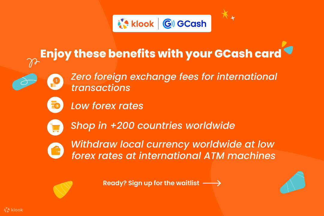 [Klook Travel Fest] Klook GCash Travel Card Waitlist - Klook Singapore